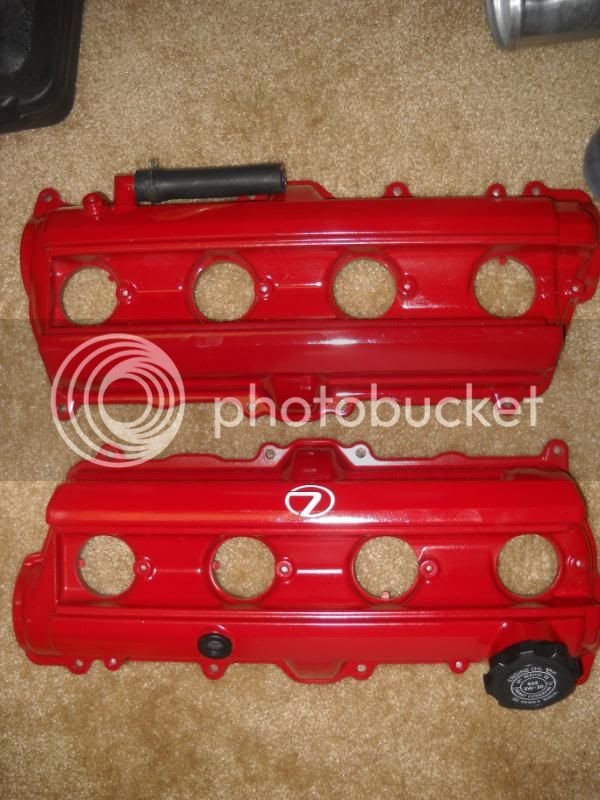 Parts - Nice red properly painted 1uz valve covers $65.00!! | Lexus ...